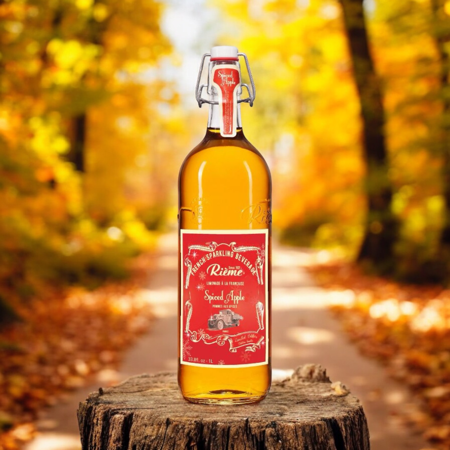 Rieme French Sparkling Spiced Apple Lemonade, 33.8 fl oz (1L) – Truly ...