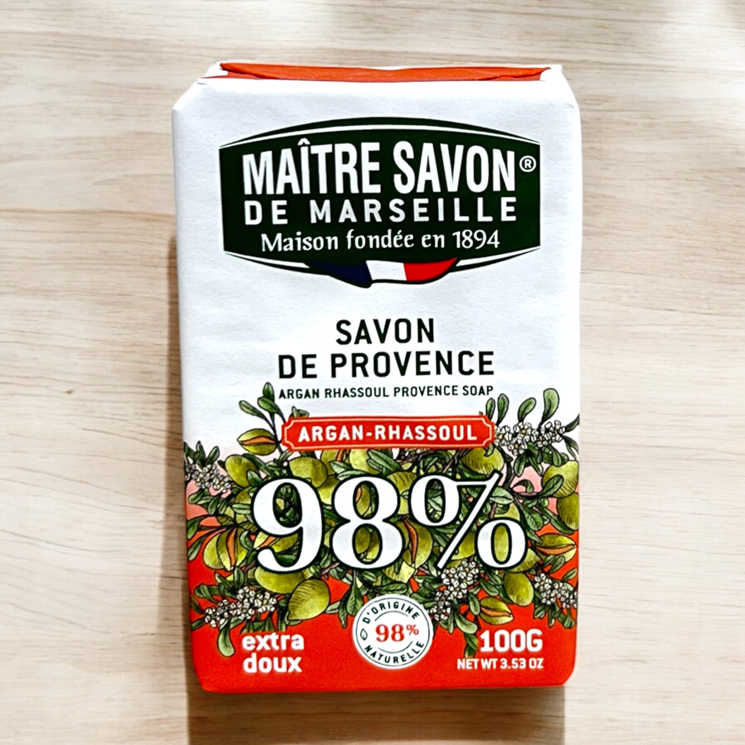 Maitre Savon de Marseille - Argan Soap, 100g (3.5 oz) – Truly Foodie