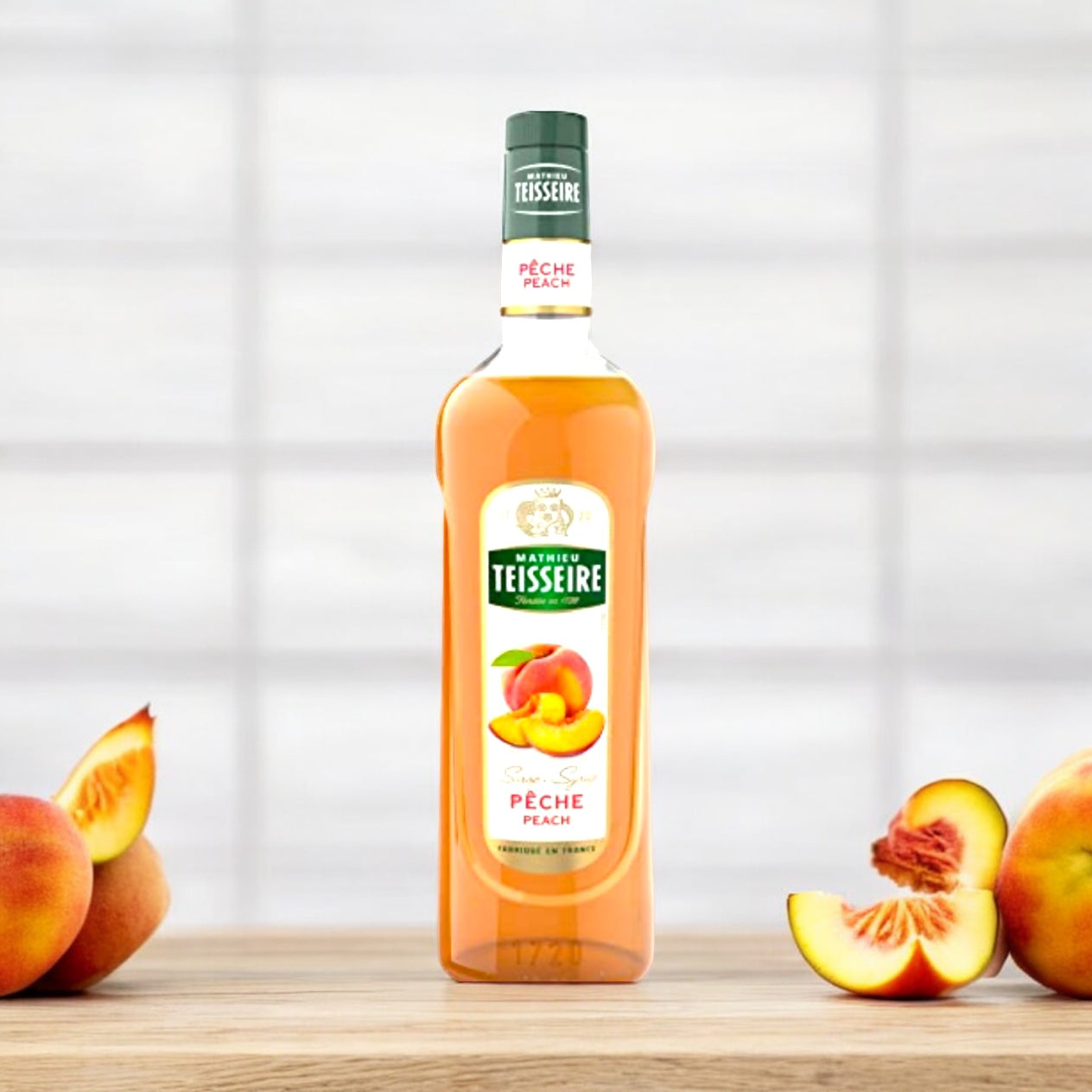 Teisseire Peach Syrup Professional, 23.6 fl oz – Truly Foodie