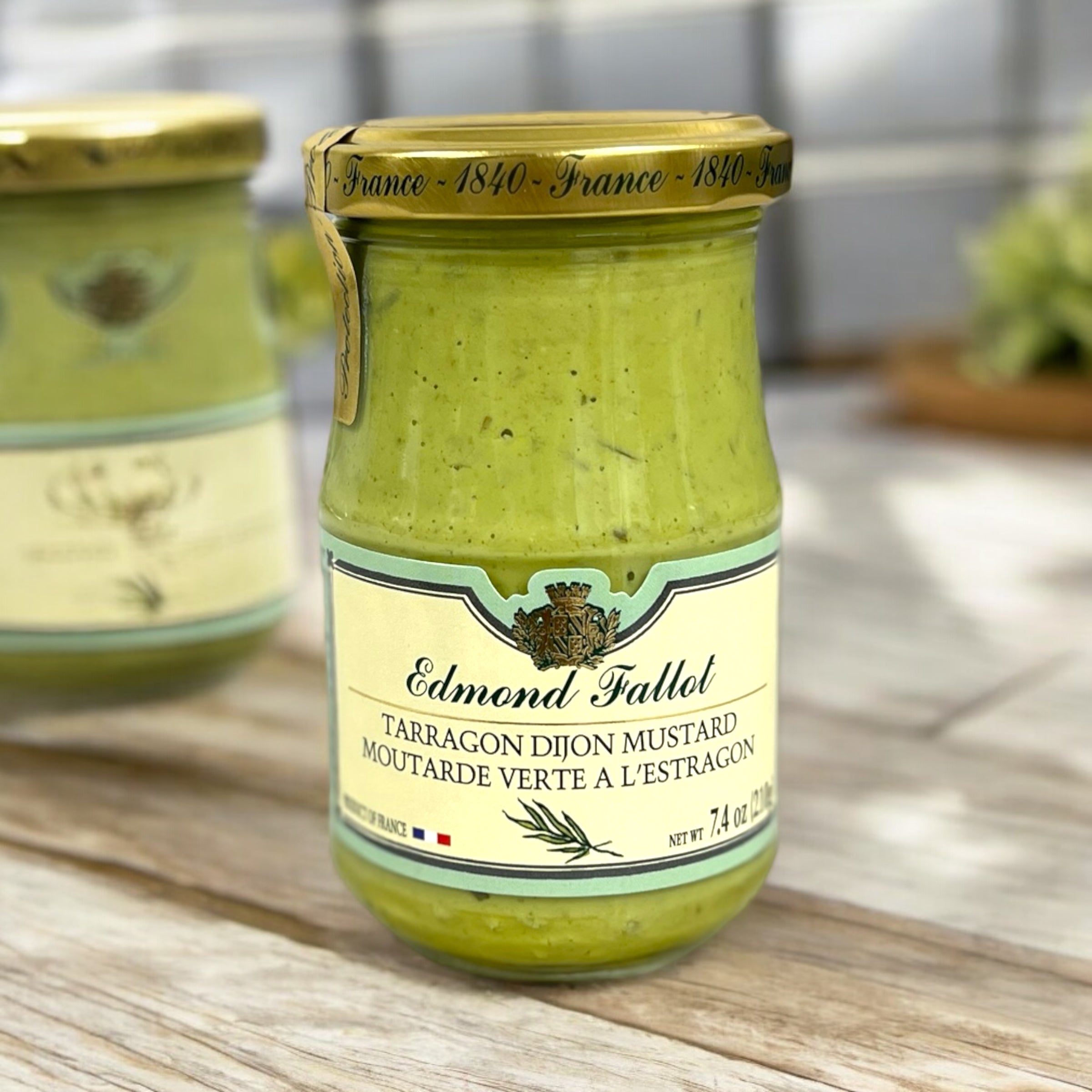 Edmond Fallot – Tarragon Dijon Mustard, 7.4oz – Truly Foodie