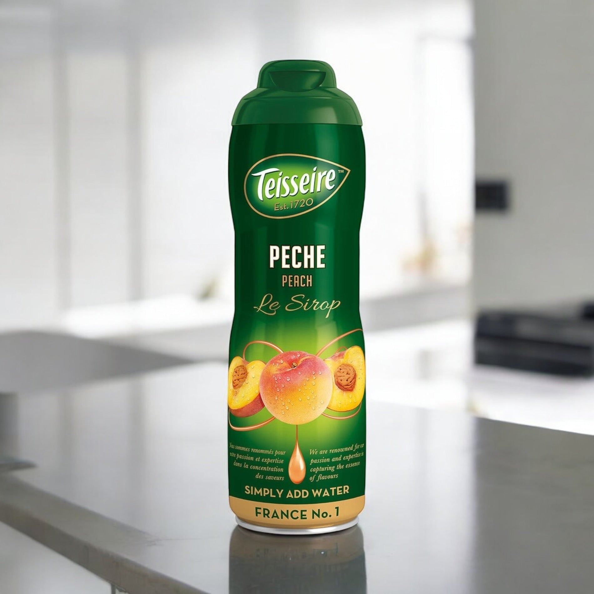 Teisseire Peach Syrup, 20.3 oz – Truly Foodie