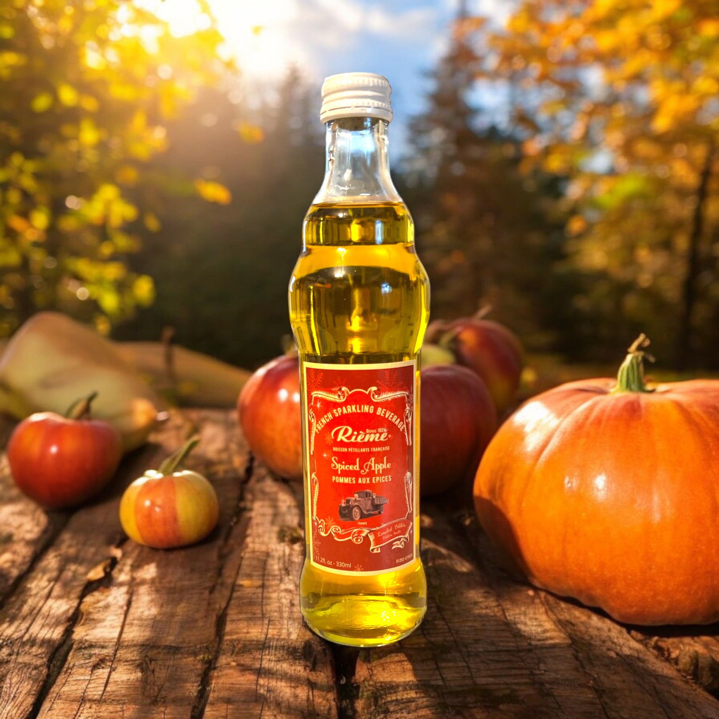 Rieme French Sparkling Spiced Apple Lemonade, 11 fl oz (330 ml) – Truly ...