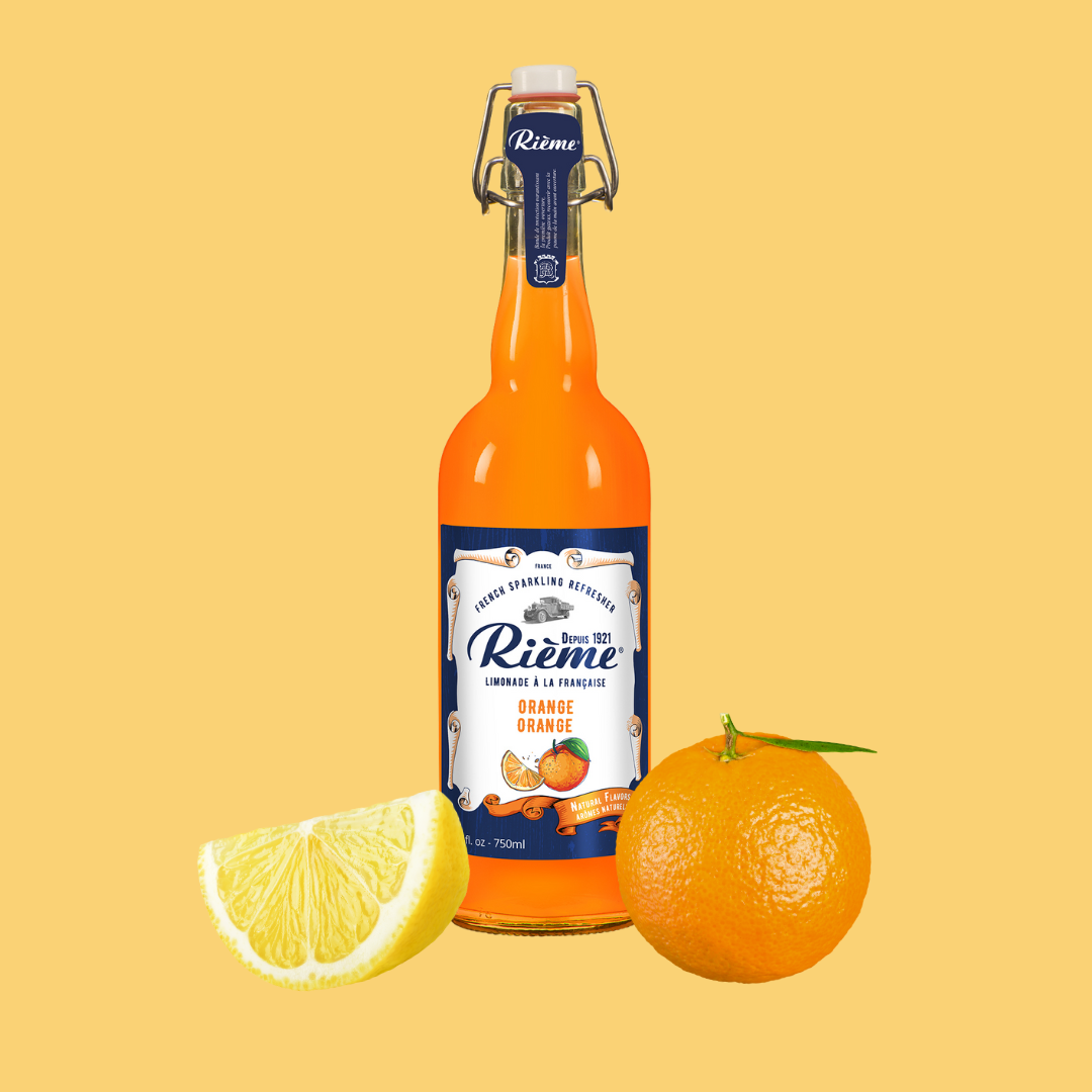 Rieme French Sparkling Orange Lemonade, 25.4 fl oz (750 ml) – Truly Foodie
