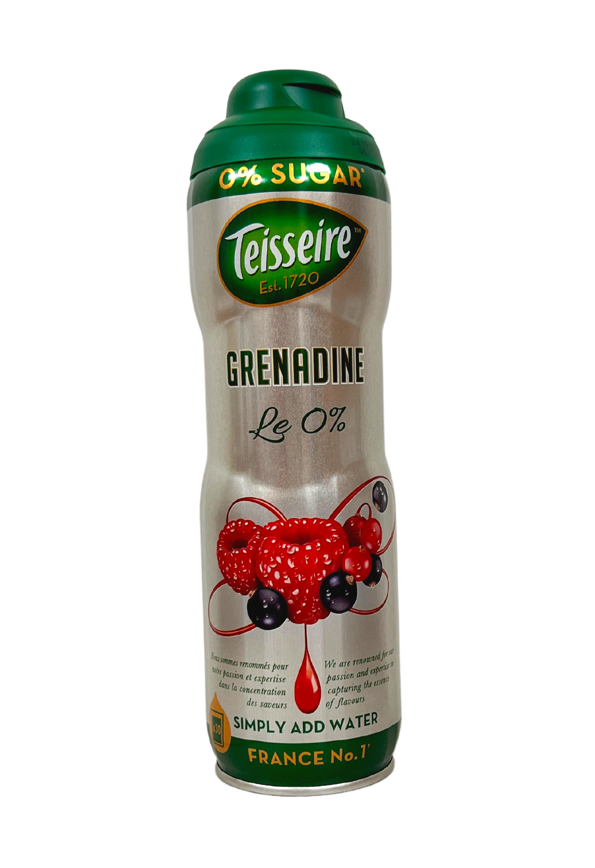Teisseire Grenadine Syrup 0% Sugar, 20.3 oz – Truly Foodie